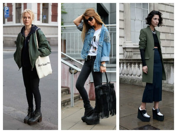 IN TREND THE STYLE OF THE 90 Platform shoes - K4 Fashion