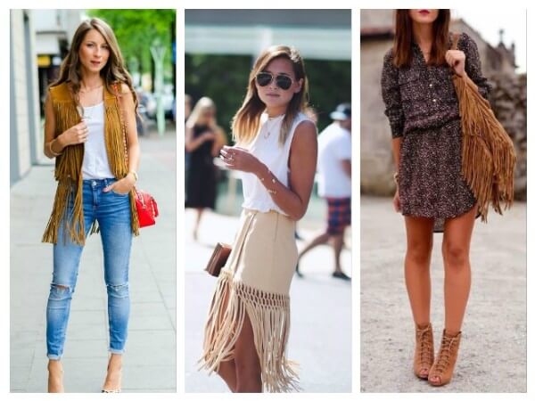 TRENDY 70S STYLE Fringe - K4 Fashion