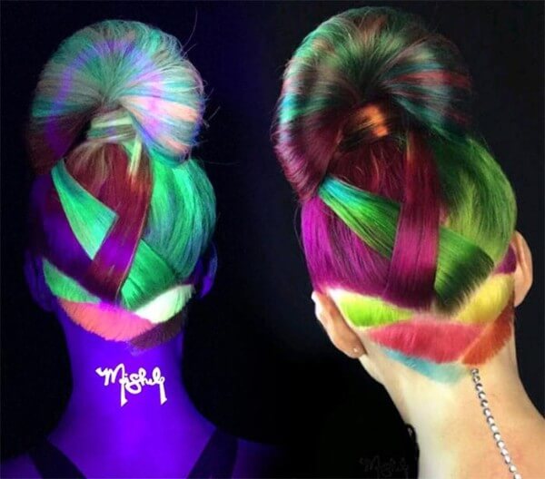 NEW TREND GLOW-IN-THE-DARK HAIRSTYLES Glow In The Dark 1 - K4 Fashion