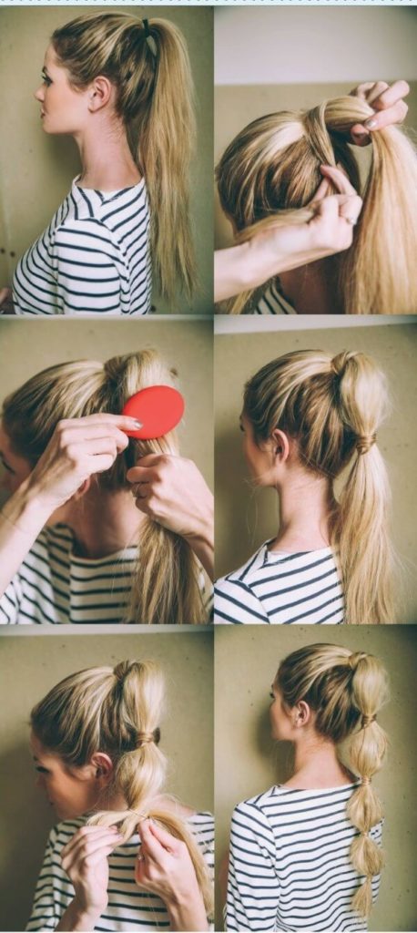 Segmented Ponytail Hairstyles (Step by Step Tutorials) - K4 Fashion