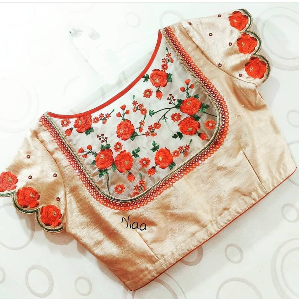 Blouse Back Designs for Modern Womens - K4 Fashion