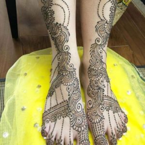 Arabic Mehndi Designs for Legs (10) - K4 Fashion