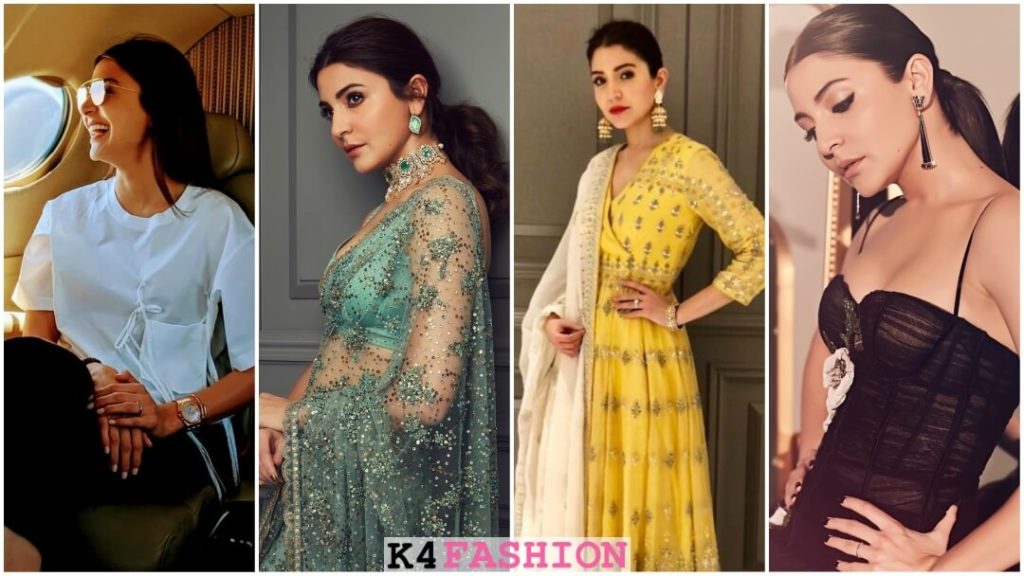 Anushka Sharma's Dresses, Sarres, Lehnenga, Jewellery & More - K4 Fashion