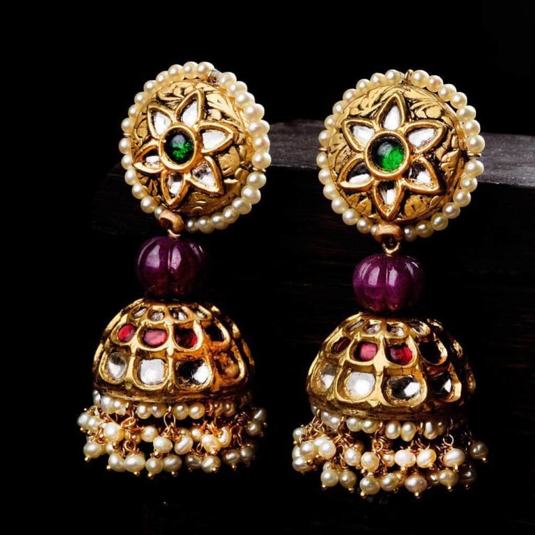 Traditional Jhumka Earring Designs to Transform Your Look - K4 Fashion