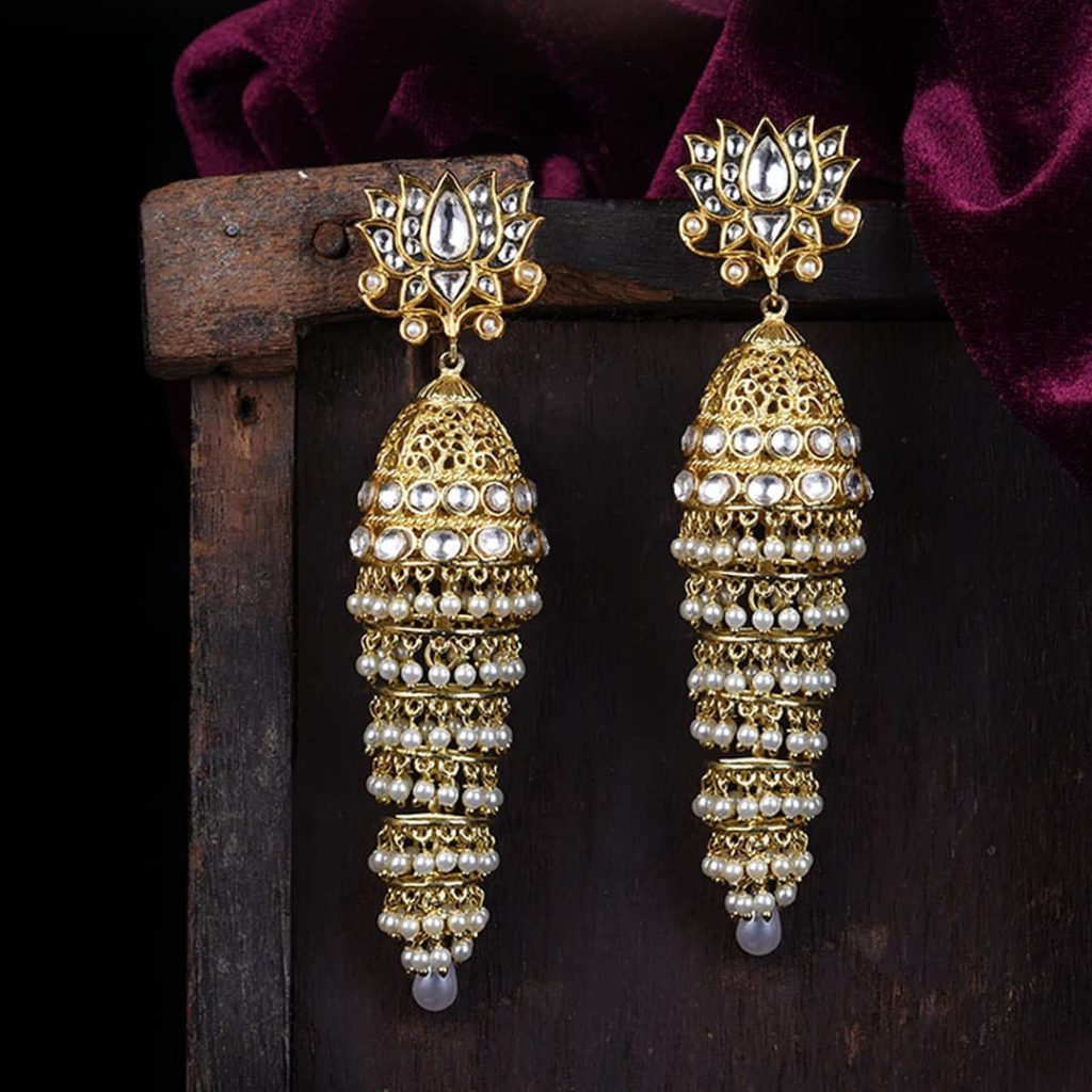 Traditional Jhumka Earring Designs to Transform Your Look - K4 Fashion