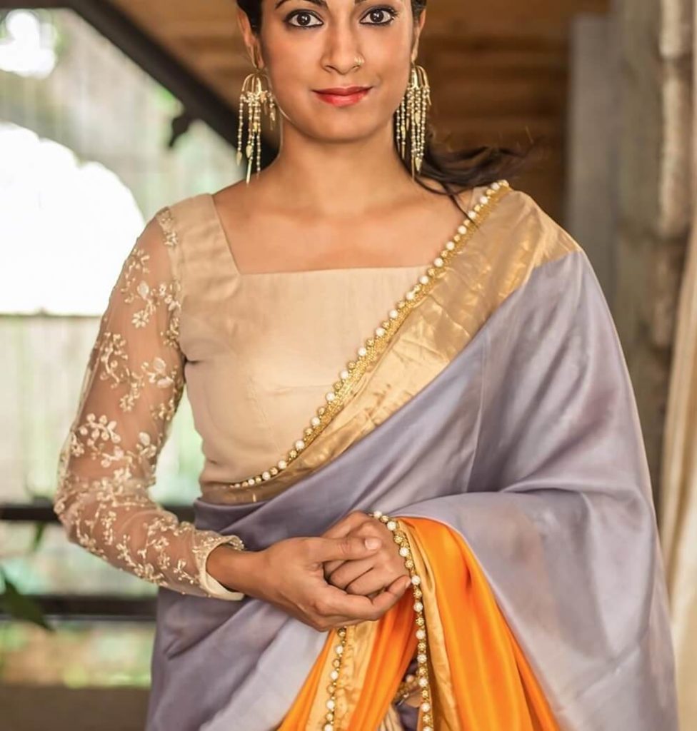 Designer Blouse Front Neck Designs To Style Your Sarees - K4 Fashion