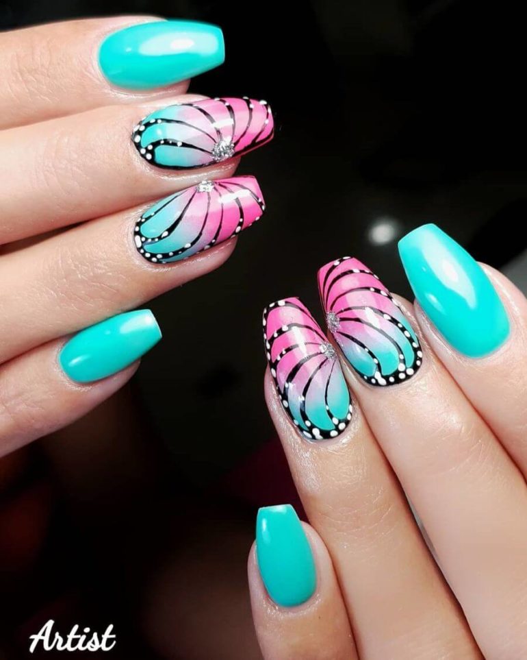 Butterfly Nail Art Designs For Your Next Manicure - K4 Fashion