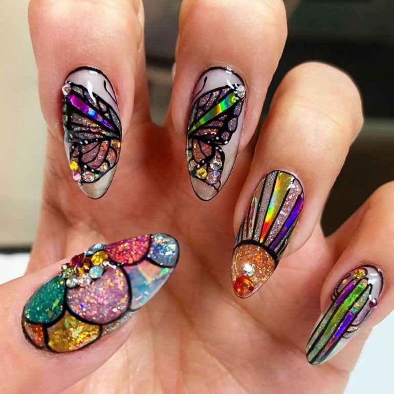 Butterfly Nail Art Designs For Your Next Manicure - K4 Fashion