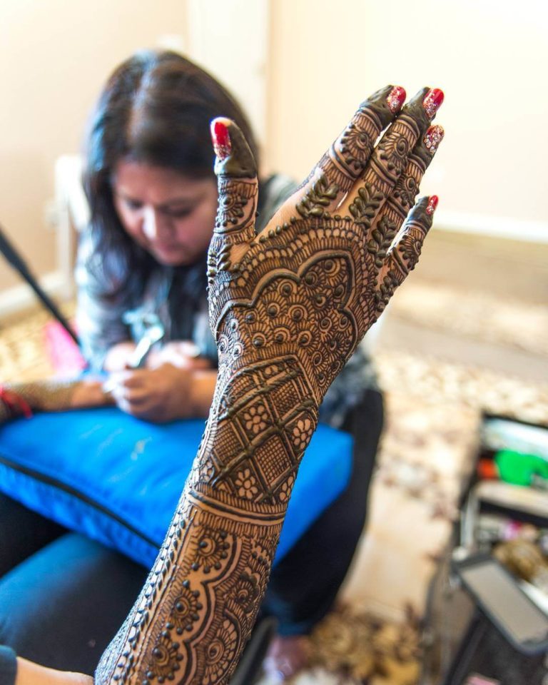 Bridal Back Hand Mehndi Designs - K4 Fashion