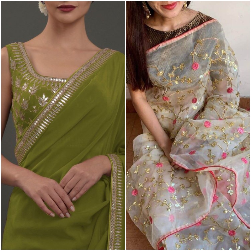 Must Have Hand Embroidered Sarees - K4 Fashion