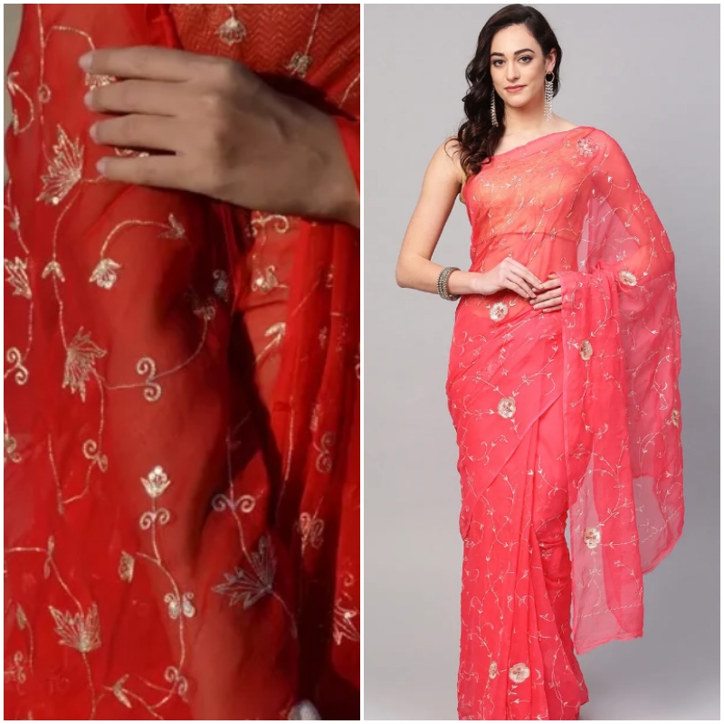Must Have Hand Embroidered Sarees - K4 Fashion
