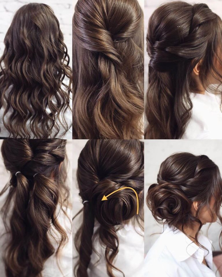 Easy Step by Step Hairstyles for Long, Medium & Short Hair - K4 Fashion