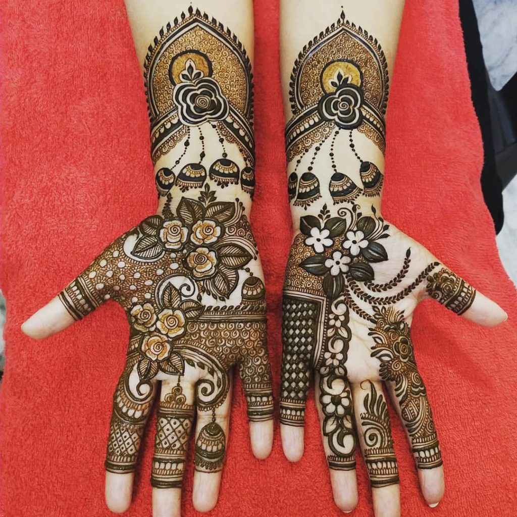 Engagement Mehndi Designs (3) - K4 Fashion