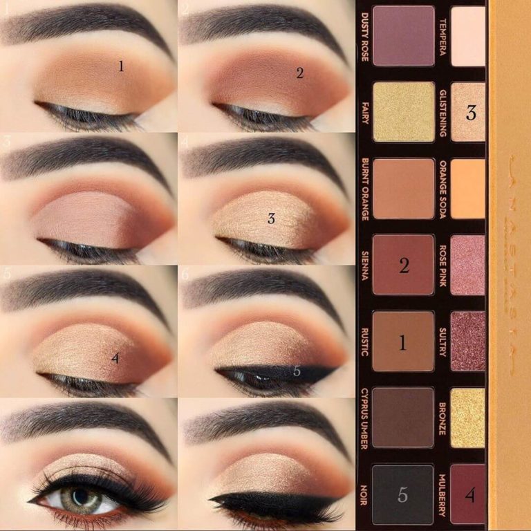 Eye Makeup Step by Step Image Tutorials for Girls - K4 Fashion
