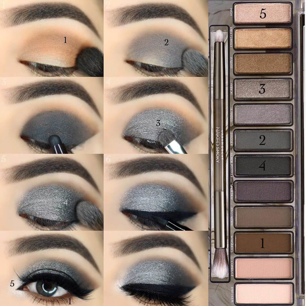 Eye Makeup Step by Step Image Tutorials for Girls - K4 Fashion