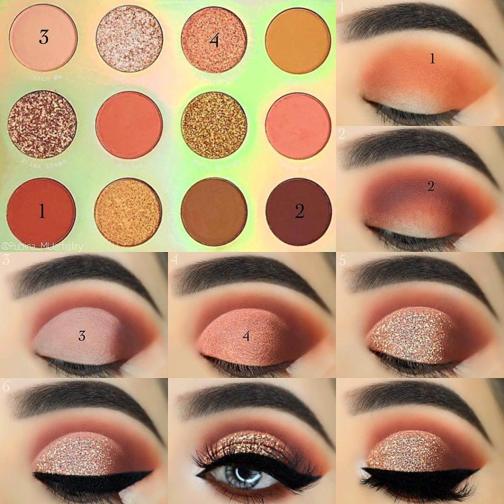 Eye Makeup Step by Step Image Tutorials for Girls - K4 Fashion