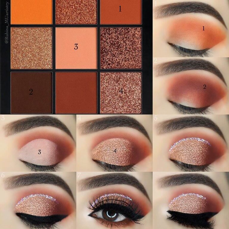 Eye Makeup Step by Step Image Tutorials for Girls - K4 Fashion