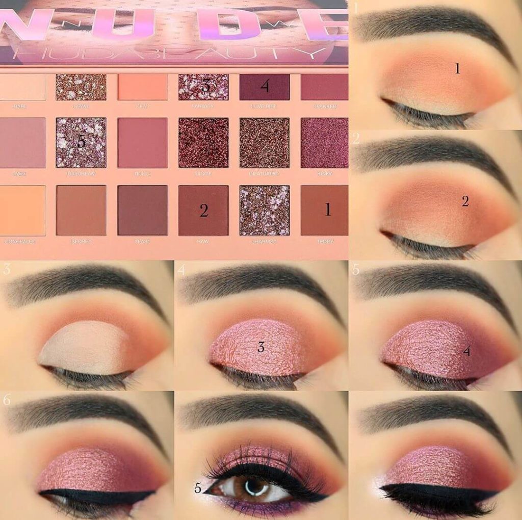 Eye Makeup Step by Step Image Tutorials for Girls - K4 Fashion