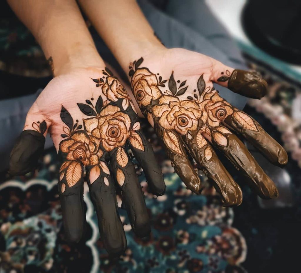 Simple Mylanchi Designs For Front Hand | Kerala Mehndi Designs 2024 ...