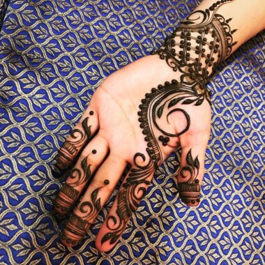 Most Loved Mehndi Designs For Front Side - K4 Fashion