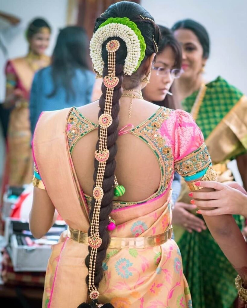 Traditional South Indian Bridal Hairstyles - K4 Fashion