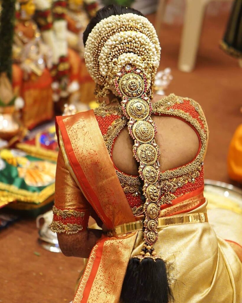 Traditional South Indian Bridal Hairstyles - K4 Fashion