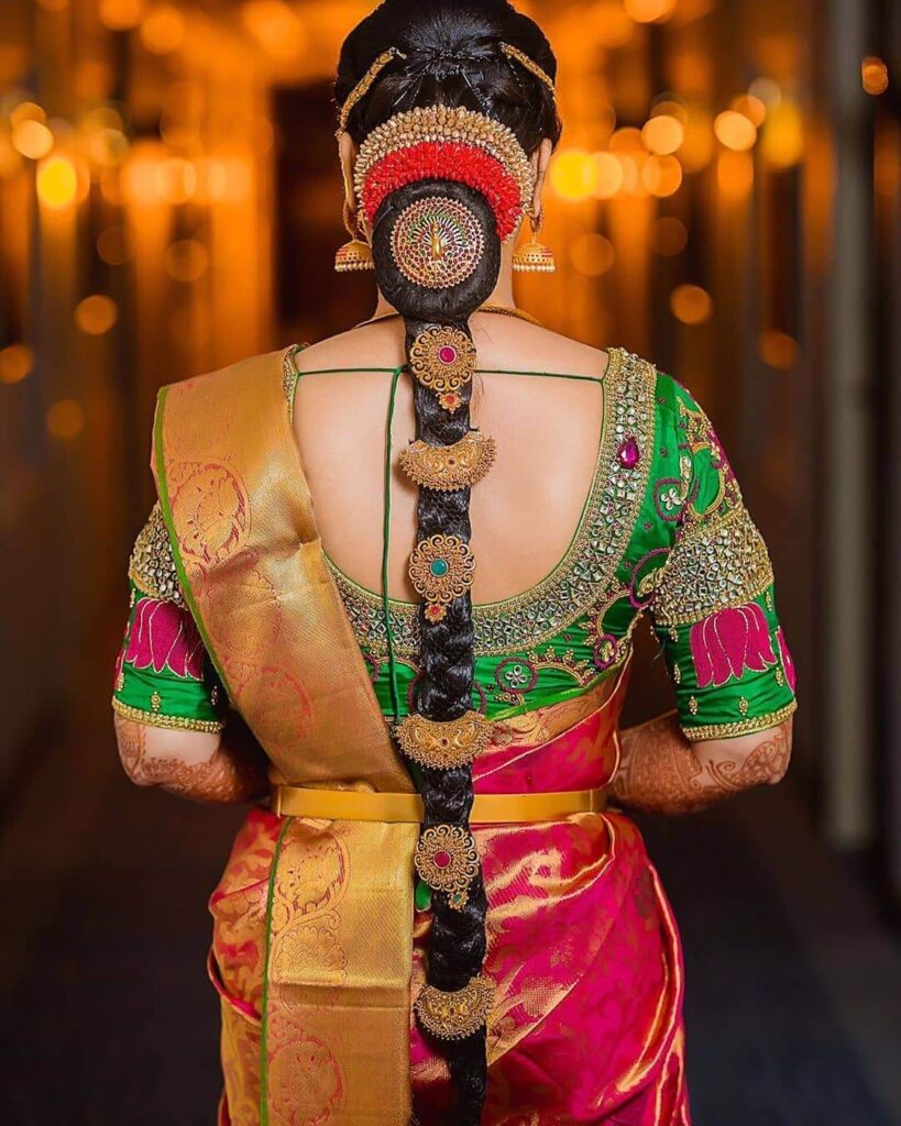 Traditional South Indian Bridal Hairstyles - K4 Fashion