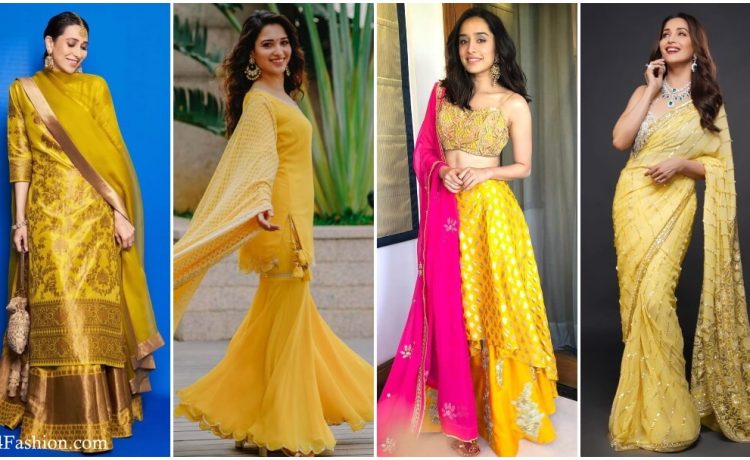 Traditional Yellow Outfits for Indian Festivals - K4 Fashion