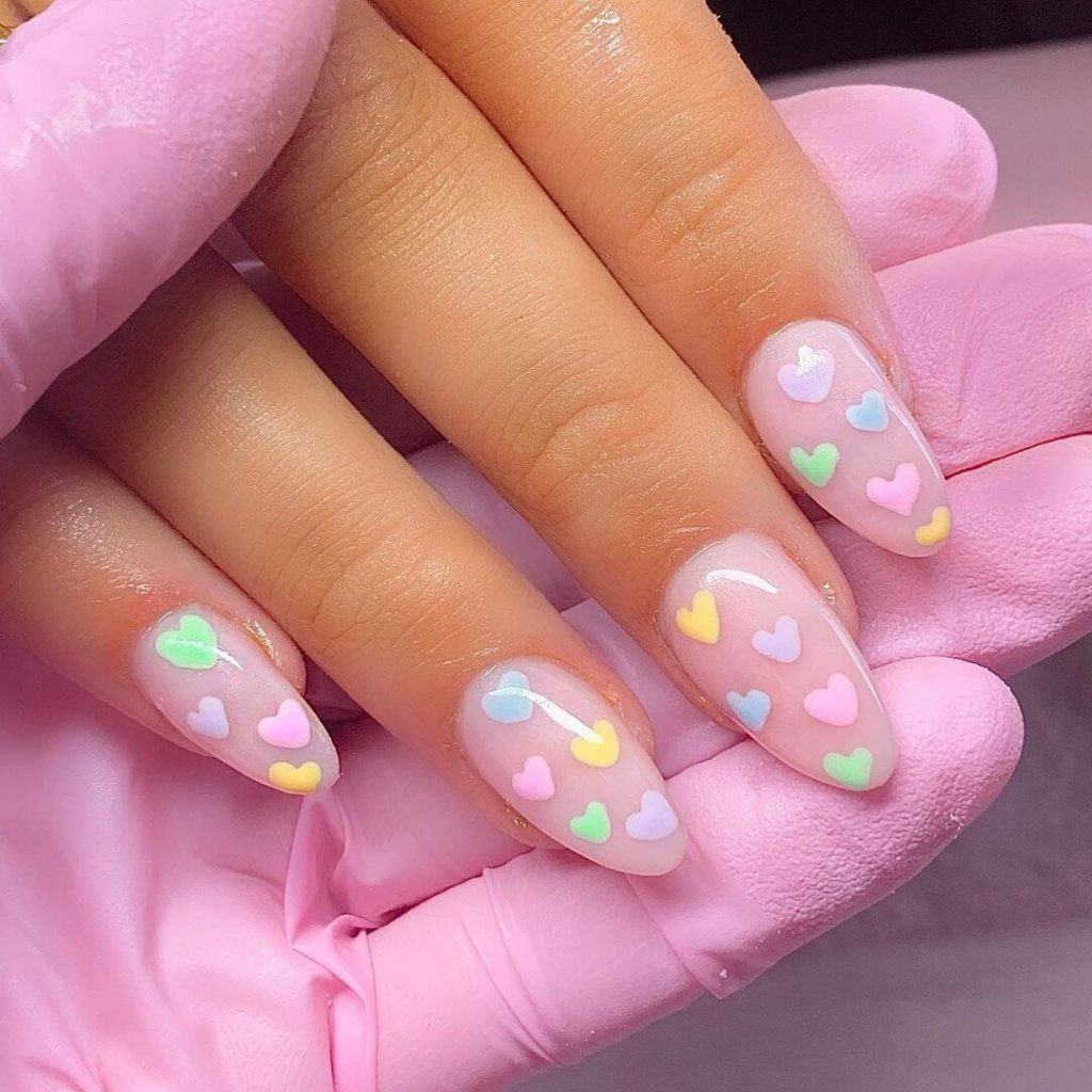 Heart Nail Art Designs for Valentine's Day - K4 Fashion