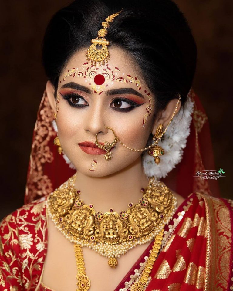 Bengali Bridal Kolka Designs - K4 Fashion