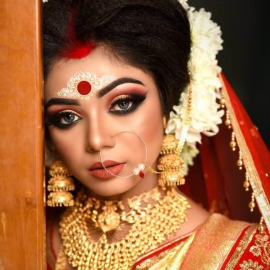 bengali-bridal-kolka-design-15 - K4 Fashion