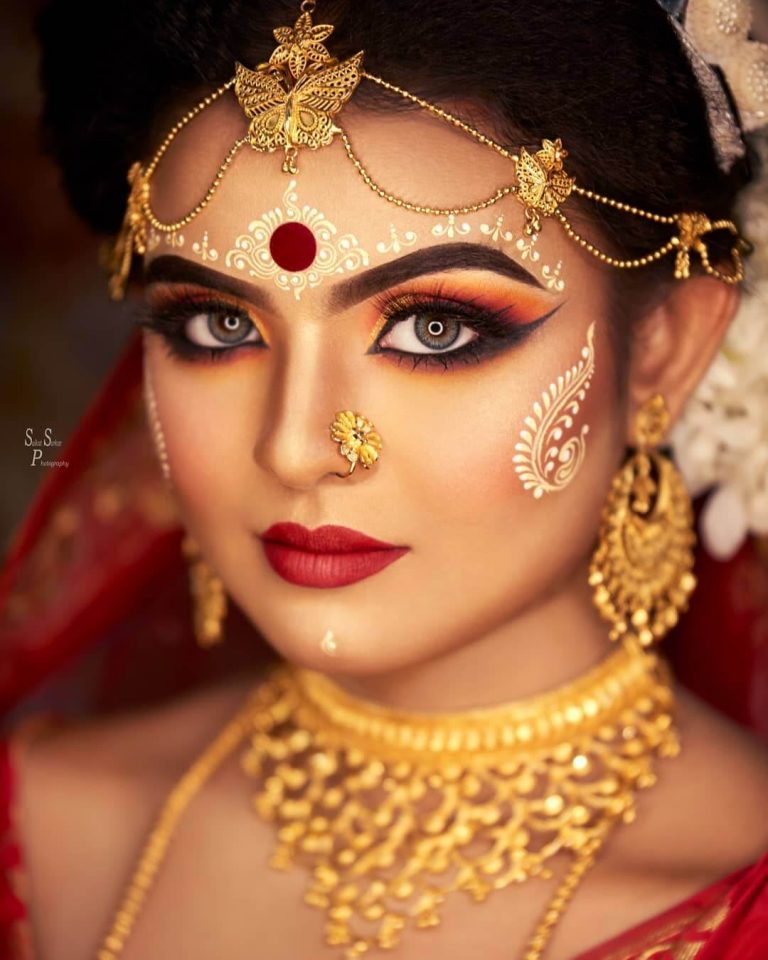 Bengali Bridal Kolka Designs - K4 Fashion