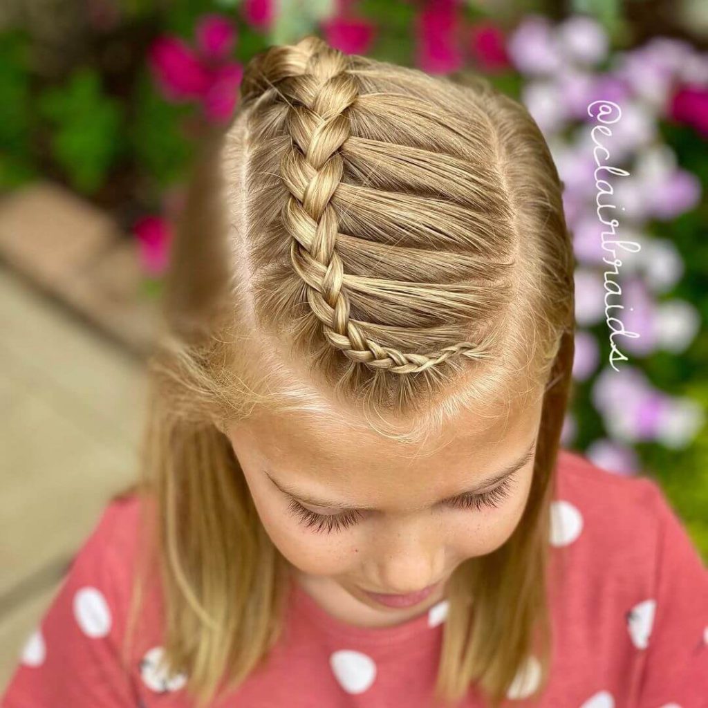 Quick & Easy Braids for Kids with Long Hair - K4 Fashion