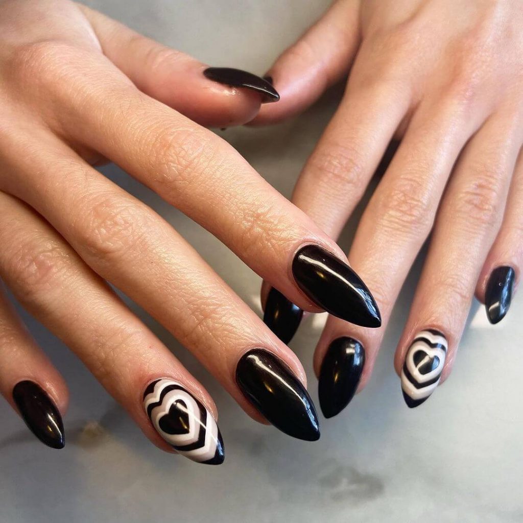 Lovely Heart Nail Art Designs for Romantic Celebrations - K4 Fashion