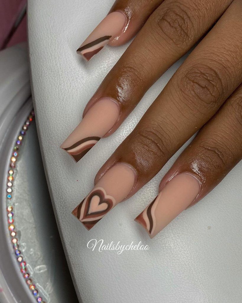 Lovely Heart Nail Art Designs for Romantic Celebrations - K4 Fashion