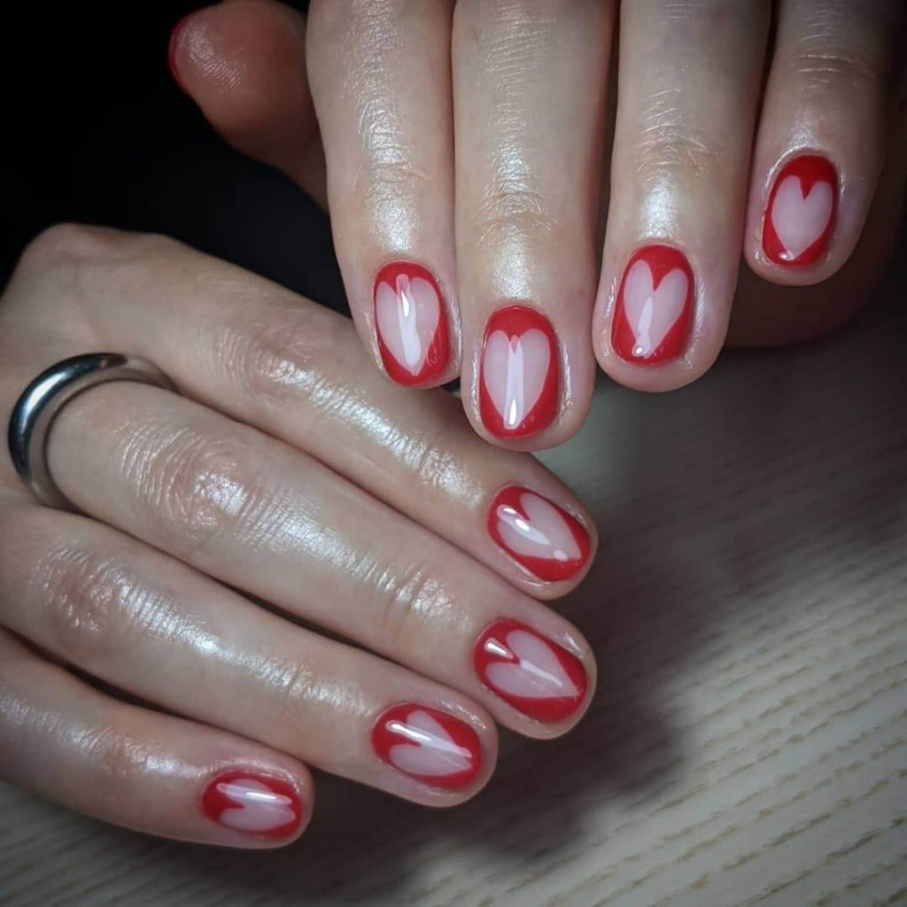 Lovely Heart Nail Art Designs for Romantic Celebrations - K4 Fashion