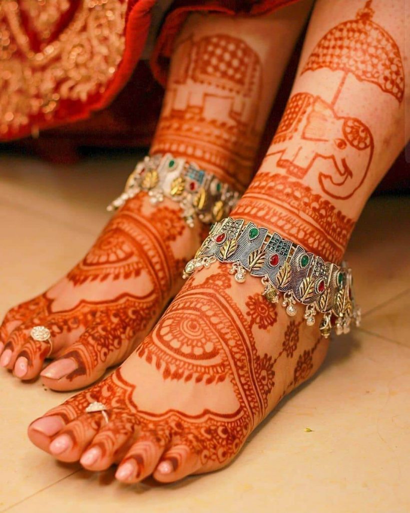 Latest Bridal Payal Designs in Silver & Gold - K4 Fashion