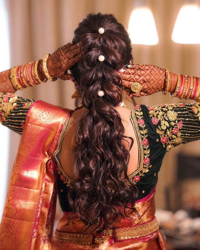 Marathi Bridal Hairstyles for Maharashtrian Brides - K4 Fashion