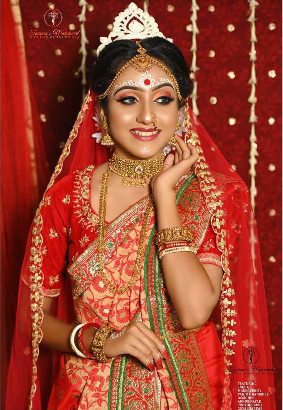 Bengali bridal makeup 9 1 K4 Fashion Bengali bridal makeup 9 1 K4 Fashion