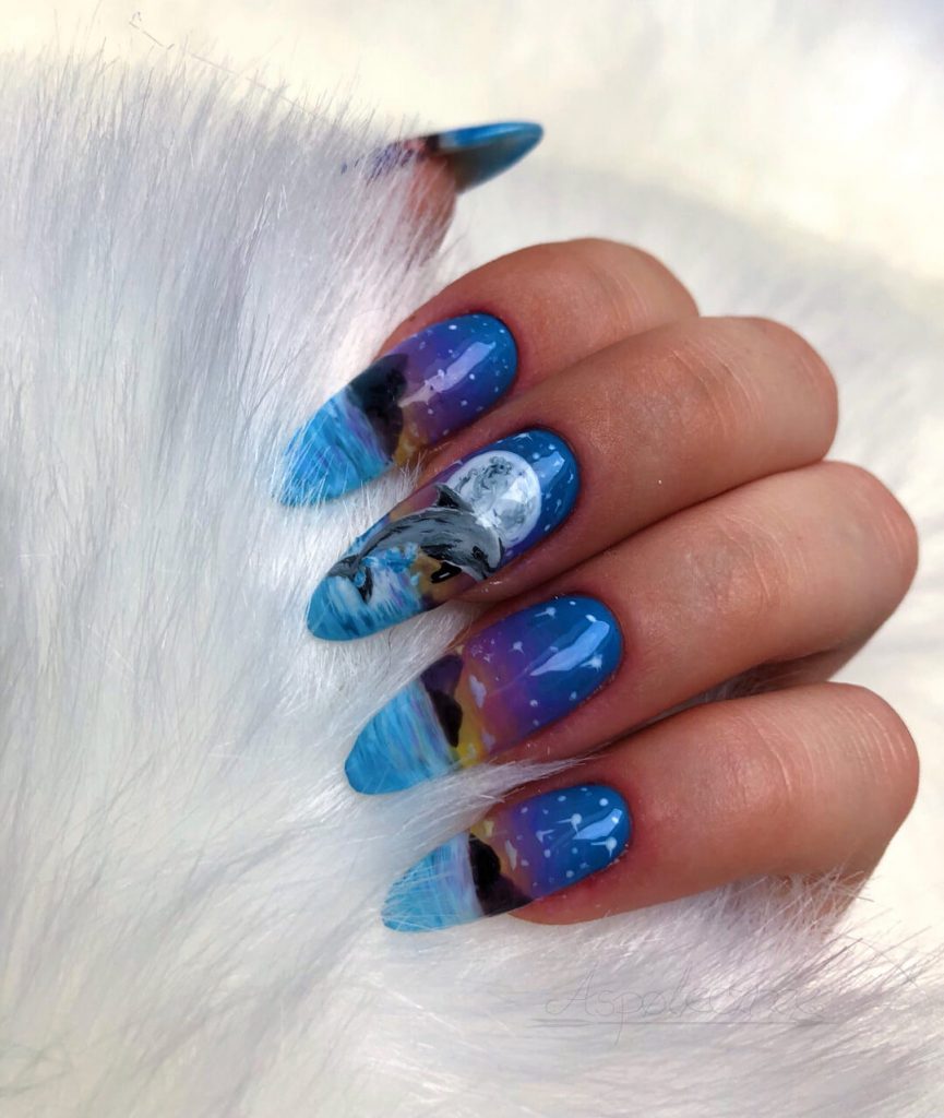 Dolphin Nail Art Designs - Easy & Beautiful - K4 Fashion