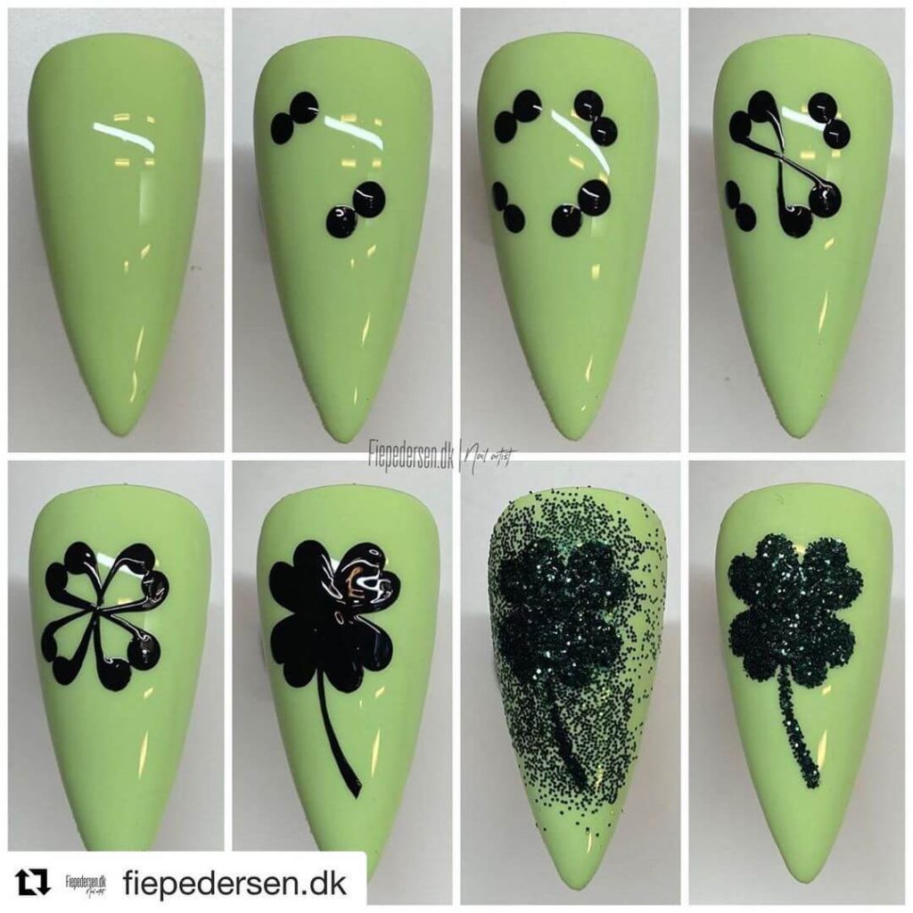 Shamrock Nail Art Designs For St. Patrick's Day - K4 Fashion