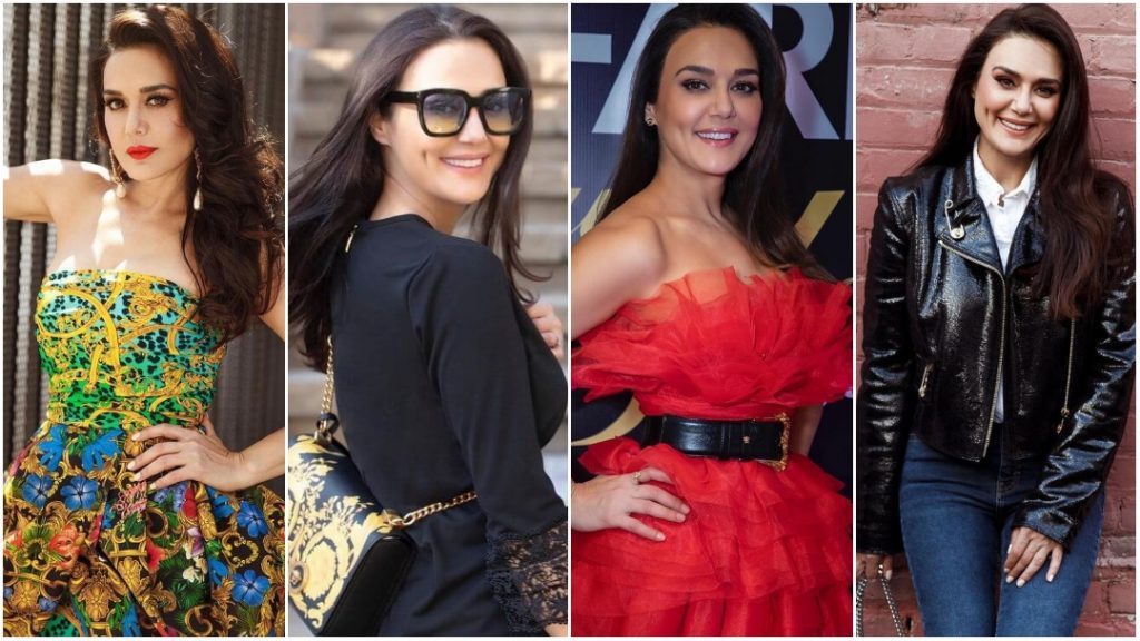 Preity Zinta Celebrity Designer Dresses Bollywood Styles K4 Fashion 5614