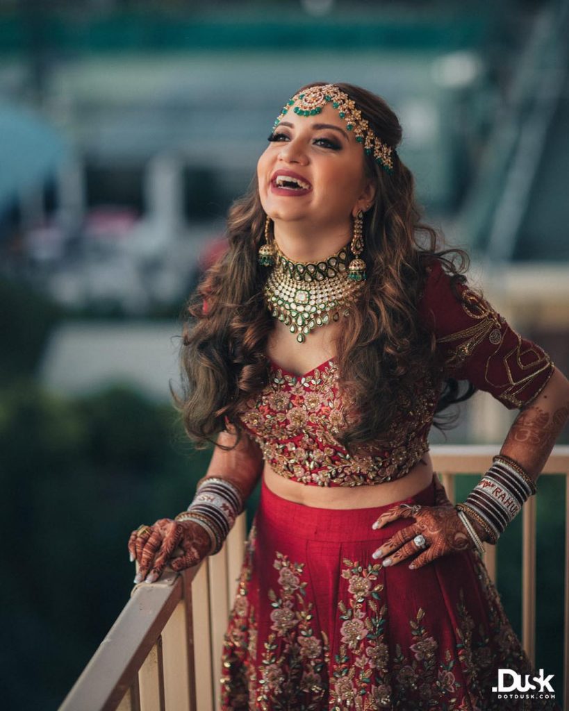 Open Bridal Hairstyle Ideas For Indian Wedding - K4 Fashion