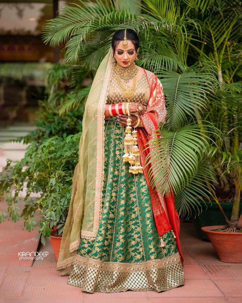 Beautiful Green Lehenga Designs For Every Kind Of Bride - K4 Fashion