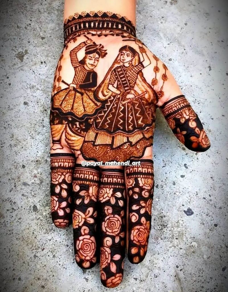 Navratri Special Mehndi Designs For Hands - K4 Fashion