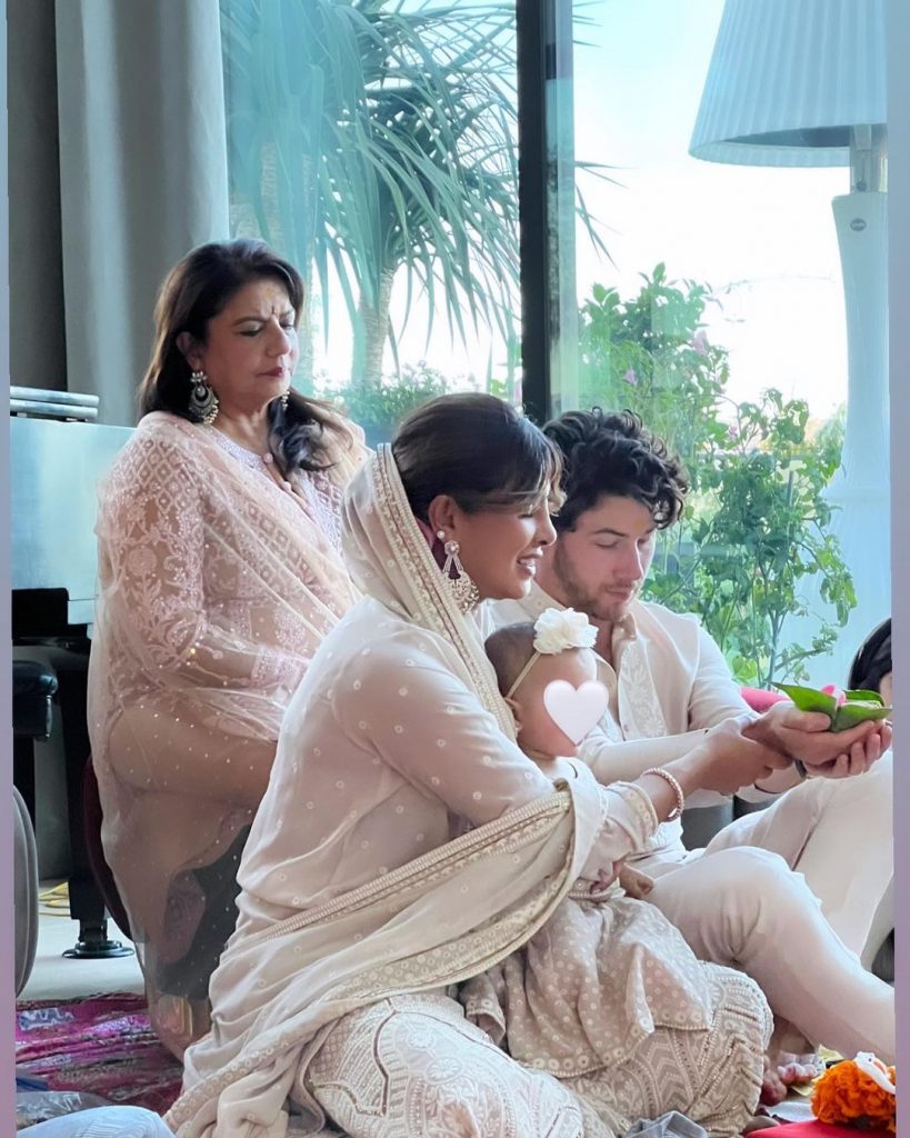Priyanka Chopra Celebrates Diwali With Nick Jonas And Daughter Malti In ...