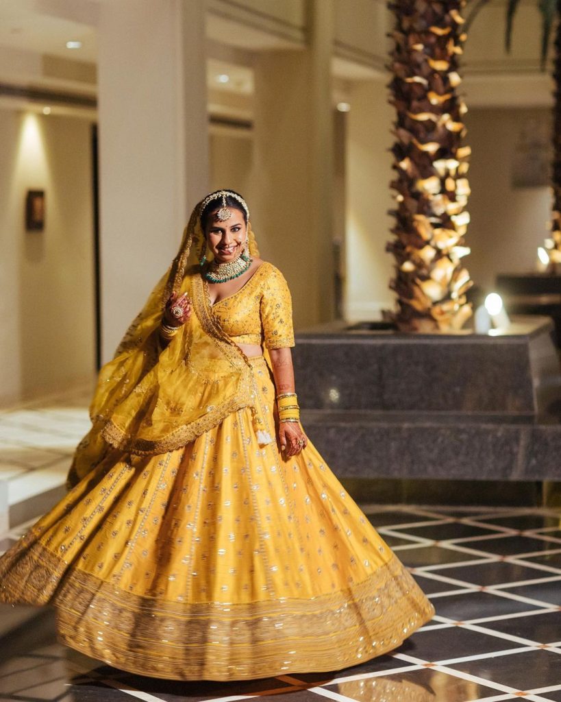 Yellow Lehenga Designs For Brides To Choose From - K4 Fashion