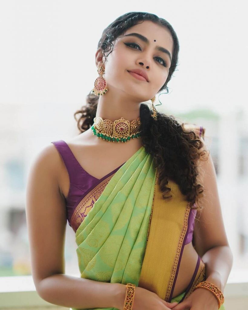 Anupama Parameswaran Ethnic Outfit, Style and Looks - K4 Fashion