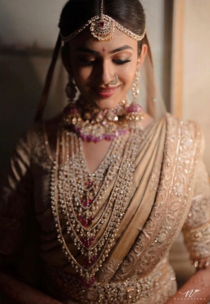 Gold & Diamond Jewellery Designs For South Indian Brides - K4 Fashion