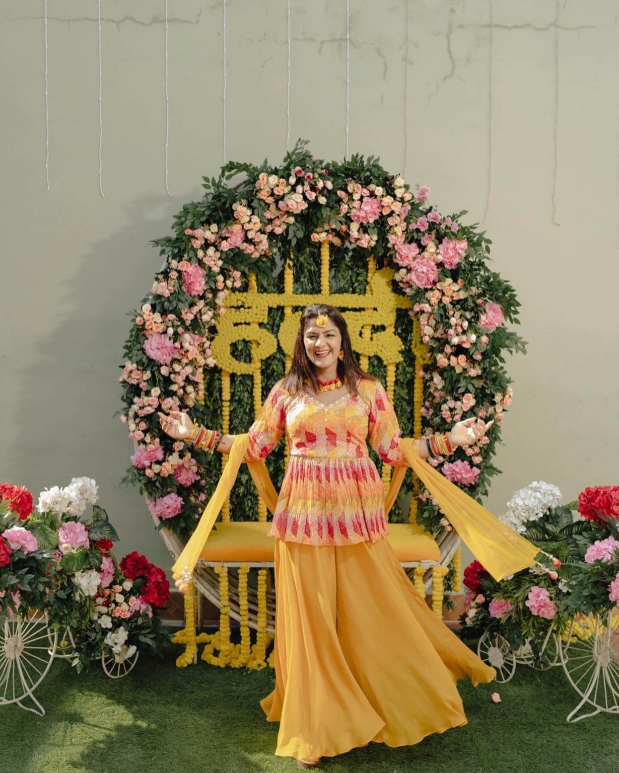 Ritu Phogat Haldi Ceremony & Tel Baan Rasm Pictures - K4 Fashion